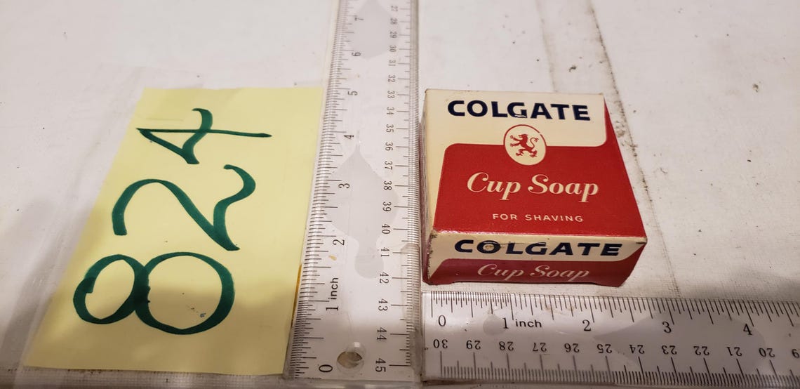 Vintage Colgate Cup Soap With Unused Soap Excellent Condition - Etsy