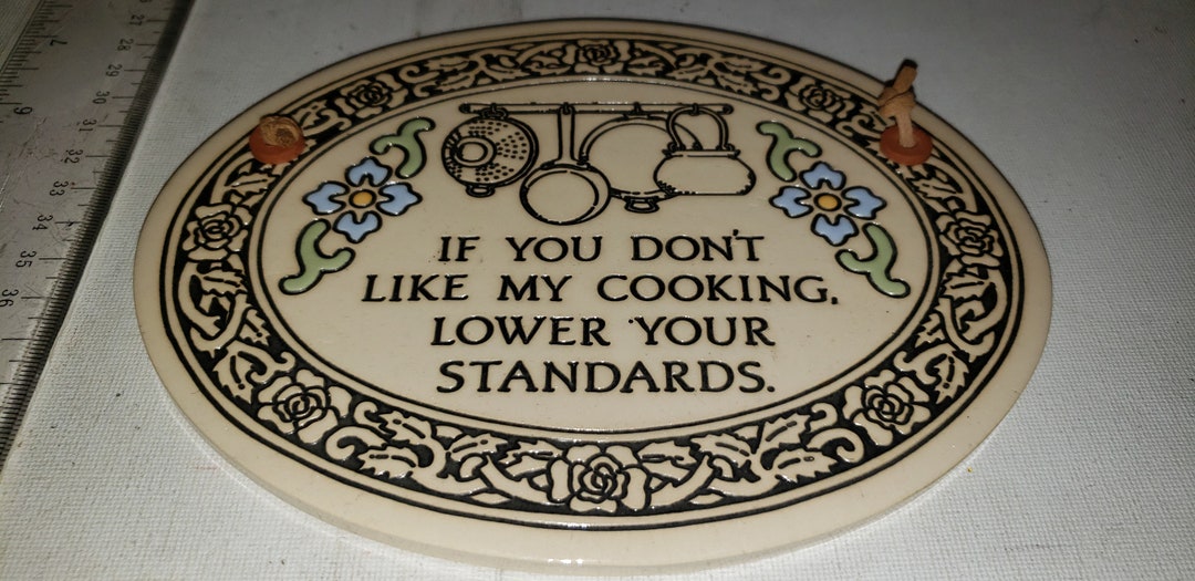 Wall Plaque Kitchen Decor Trinity Pottery Excellent Condition - Etsy