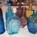 Lot of 9 Small Collector Glass Bottles Excellent Condition - Etsy