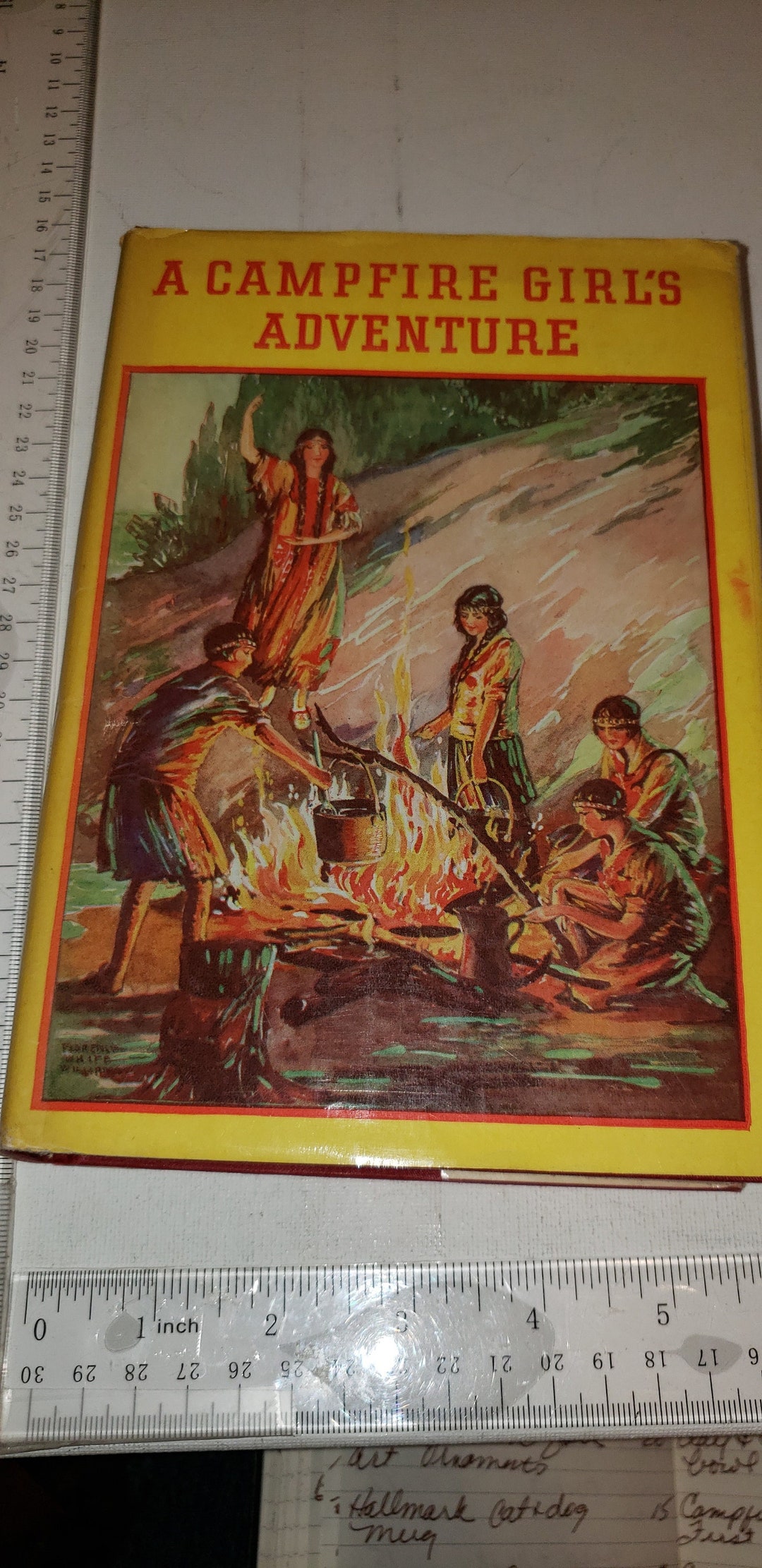 Vintage Book Campfire Girls Adventure Excellent Condition - Etsy