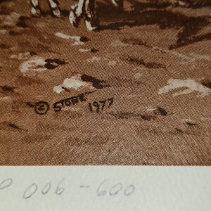 Gary Stone Western Art Print Numbered Signed Excellent Condition - Etsy