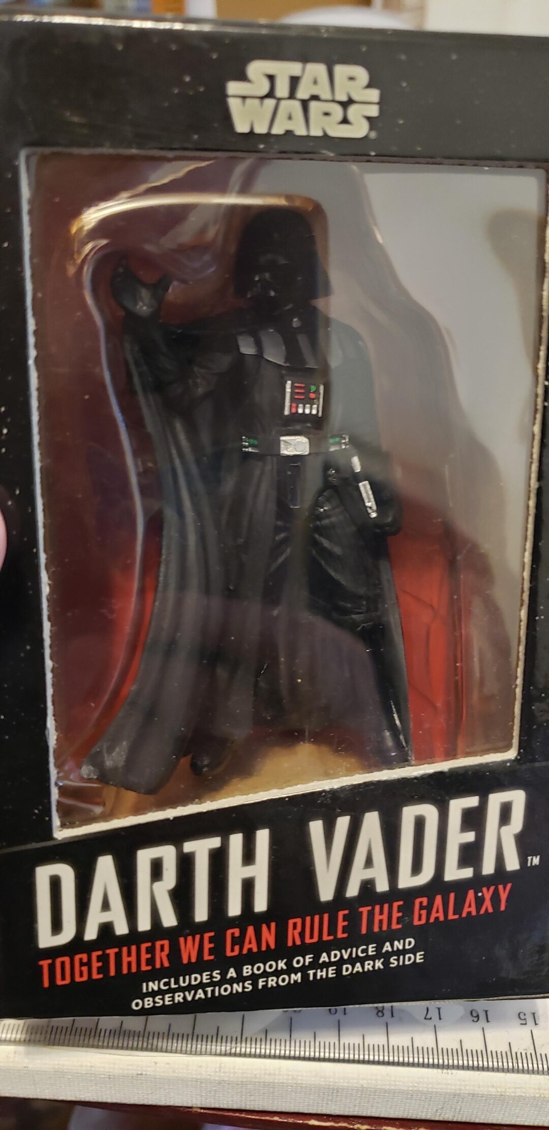 Star Wars Darth Vader Figure With Book in Original Box Excellent ...