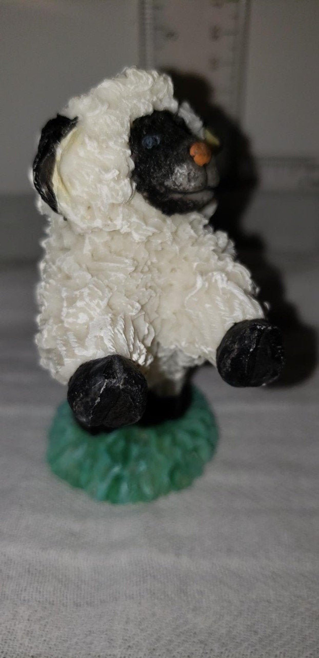 Cute Lamb Figurine on 2 Legs Black Face Excellent Condition - Etsy