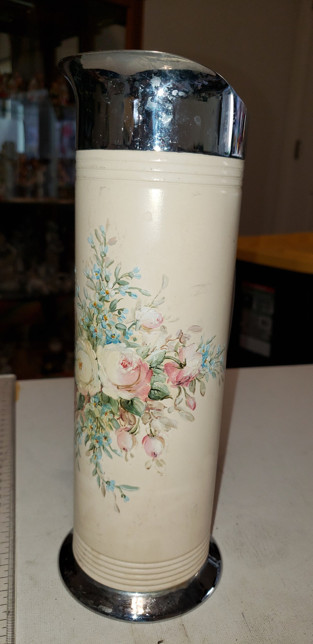 Vintage Thermos Missing Metal Lid Cork Stopper Good Condition - Etsy