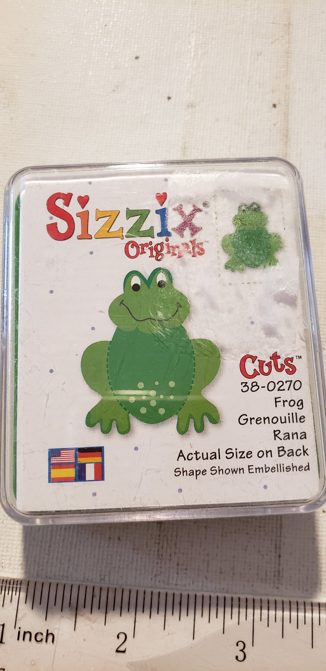 Sizzix Frog Die Cut for Machine Excellent Condition - Etsy