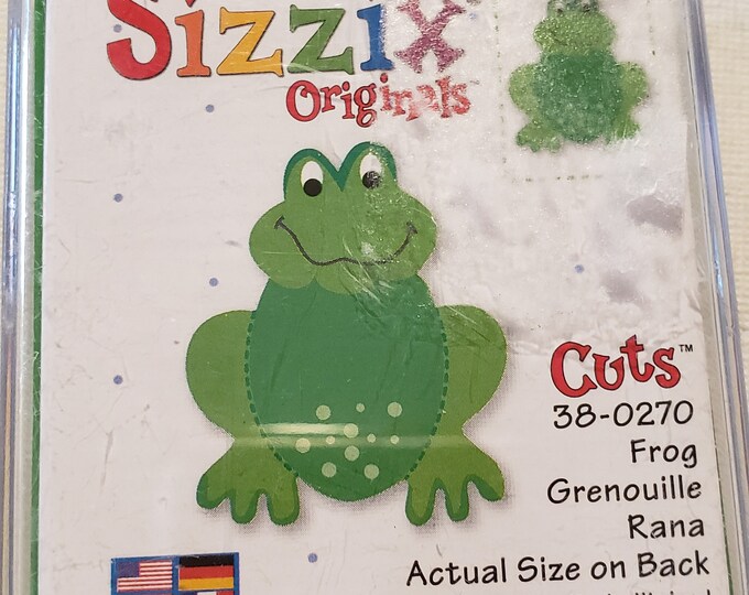 Sizzix Frog Die Cut for Machine Excellent Condition - Etsy