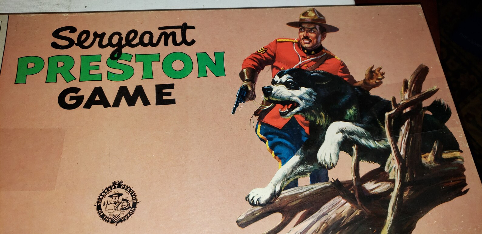 Vintage Board Game Sergeant Preston Good Condition. - Etsy