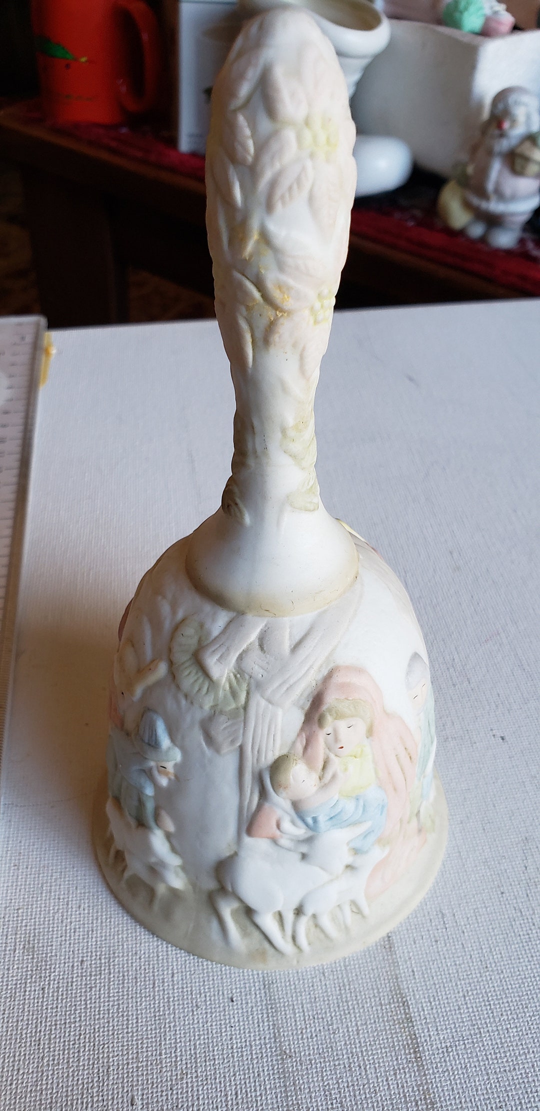Lefton Nativity Bell Excellent Condition Ceramic - Etsy