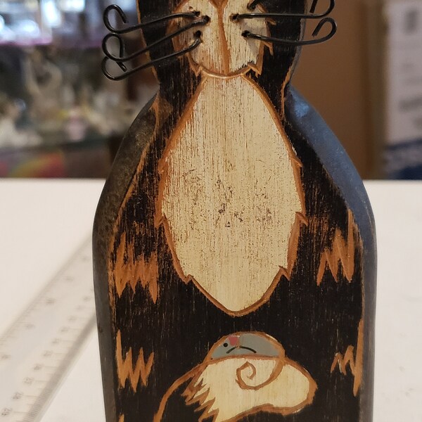 Primitive Cat - Etsy