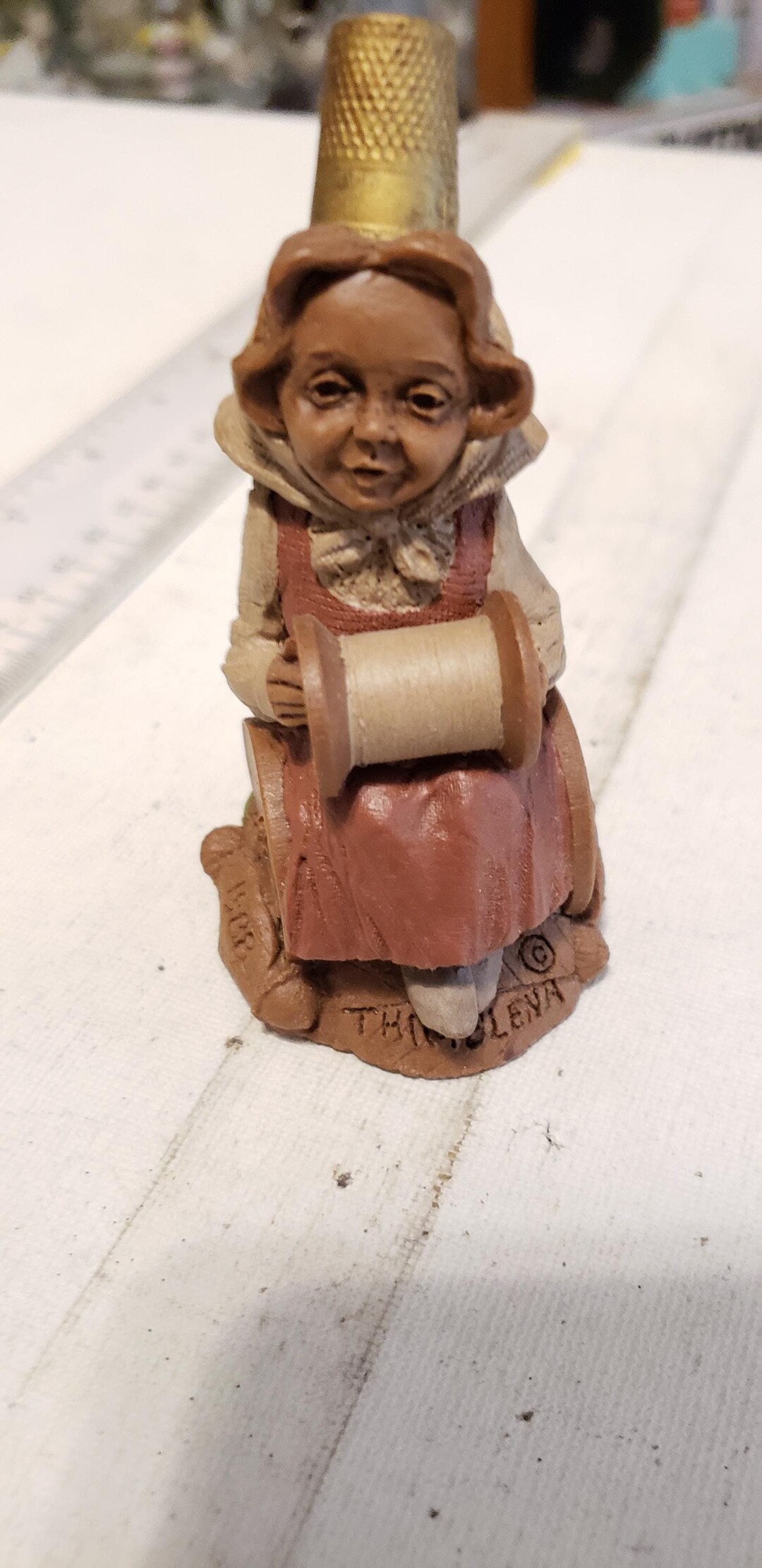 Tom Clark Thimble Gnome Thimblena Excellent Condition - Etsy