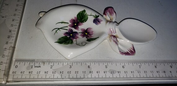 Vintage Spoon Rest Kitchen Decor Ceramic Excellent Condition - Etsy