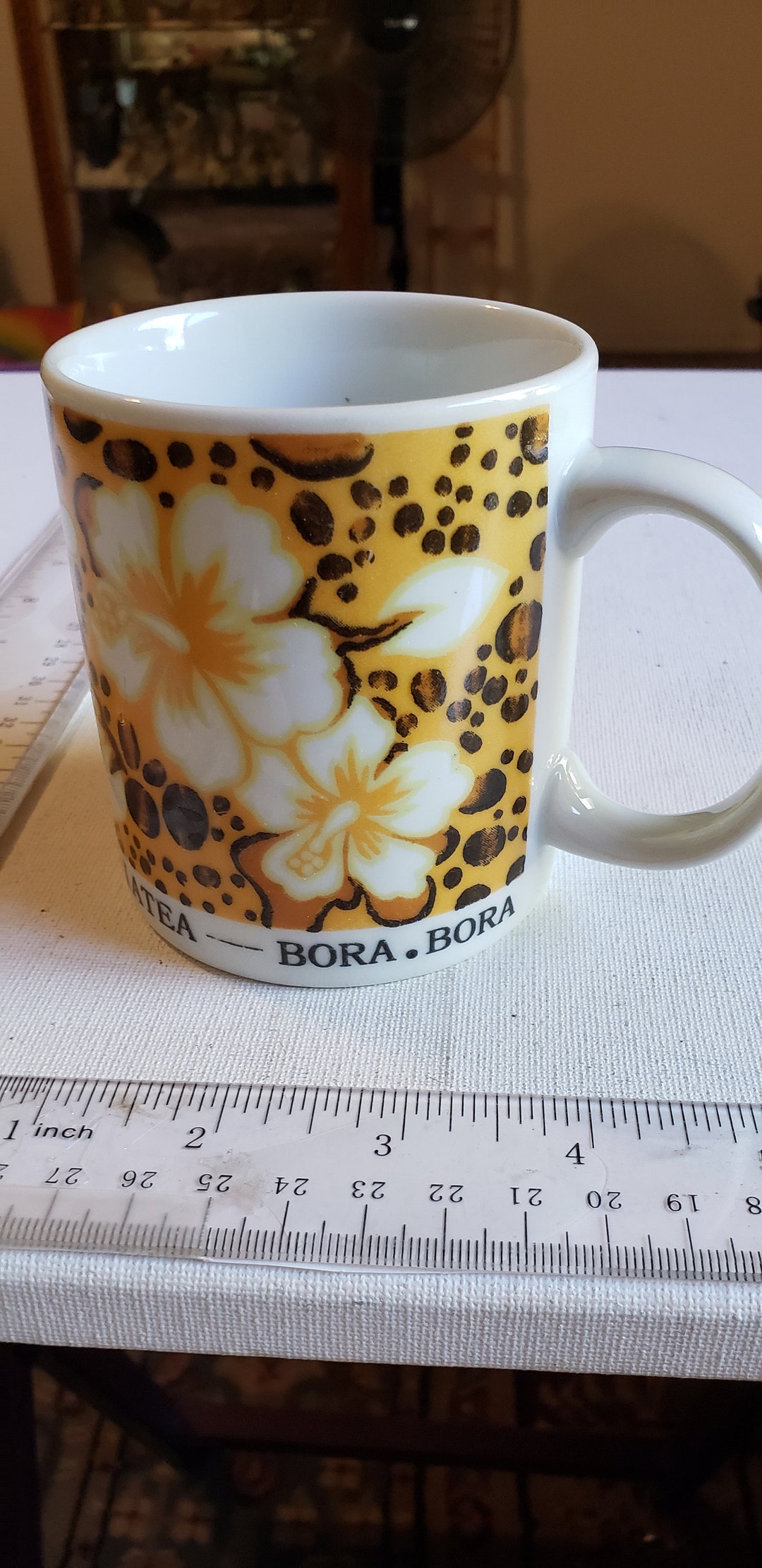 Bora Bora Coffee Mug Excellent Condition - Etsy
