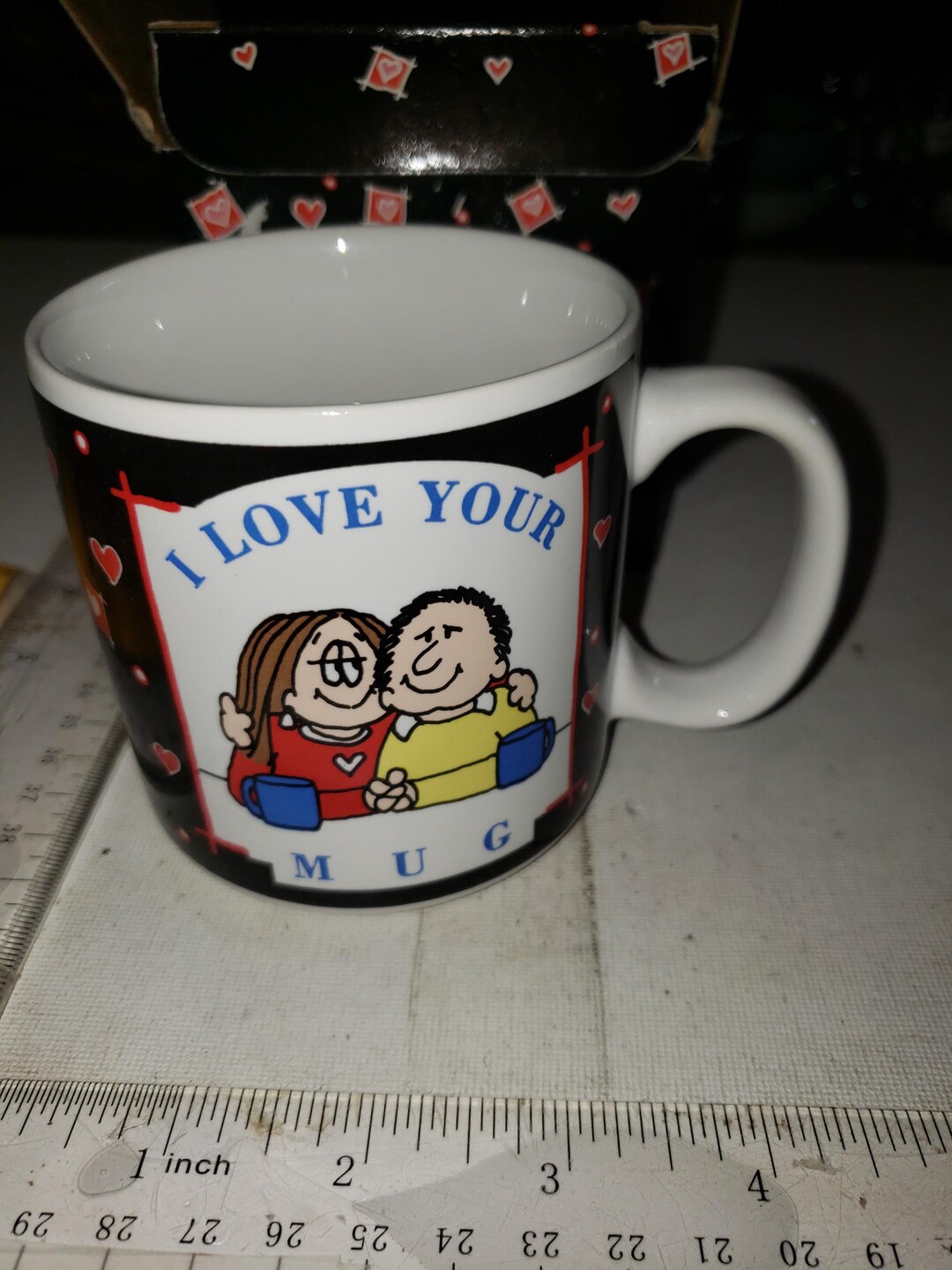 Vintage Cathy Coffee Mug I LOVE YOUR MUG Original Box Excellent ...