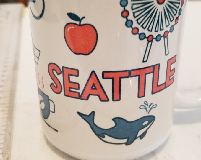 Seattle Coffee Mug Excellent Condition - Etsy