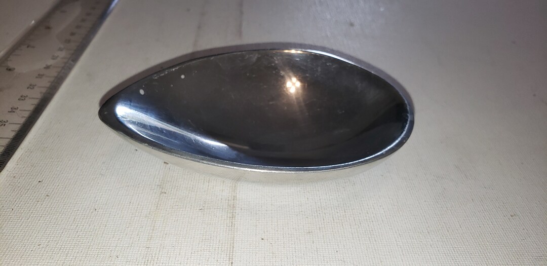 Nambe Tear Drop Shaped Silver Nut Dish Excellent Condition - Etsy