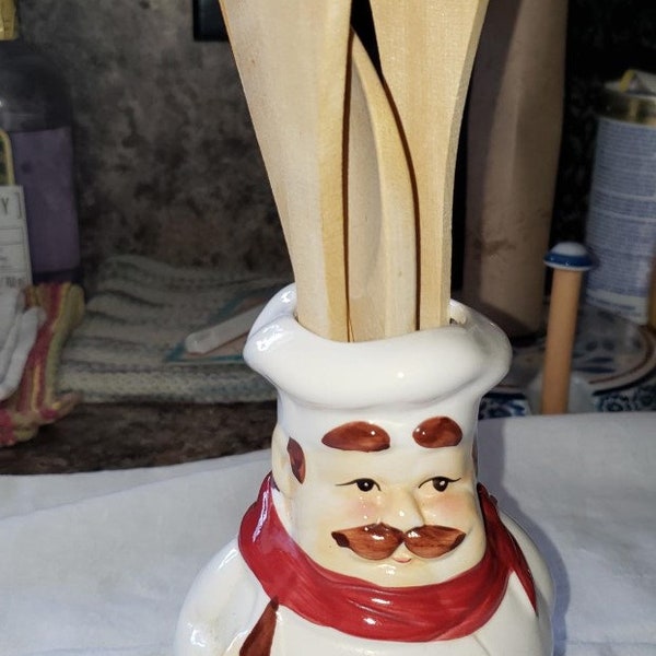 Chef Utensil Holder - Etsy