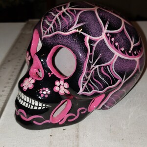Ceramic Calavera Sugar Skull Figurine Excellent Condition Mexico - Etsy