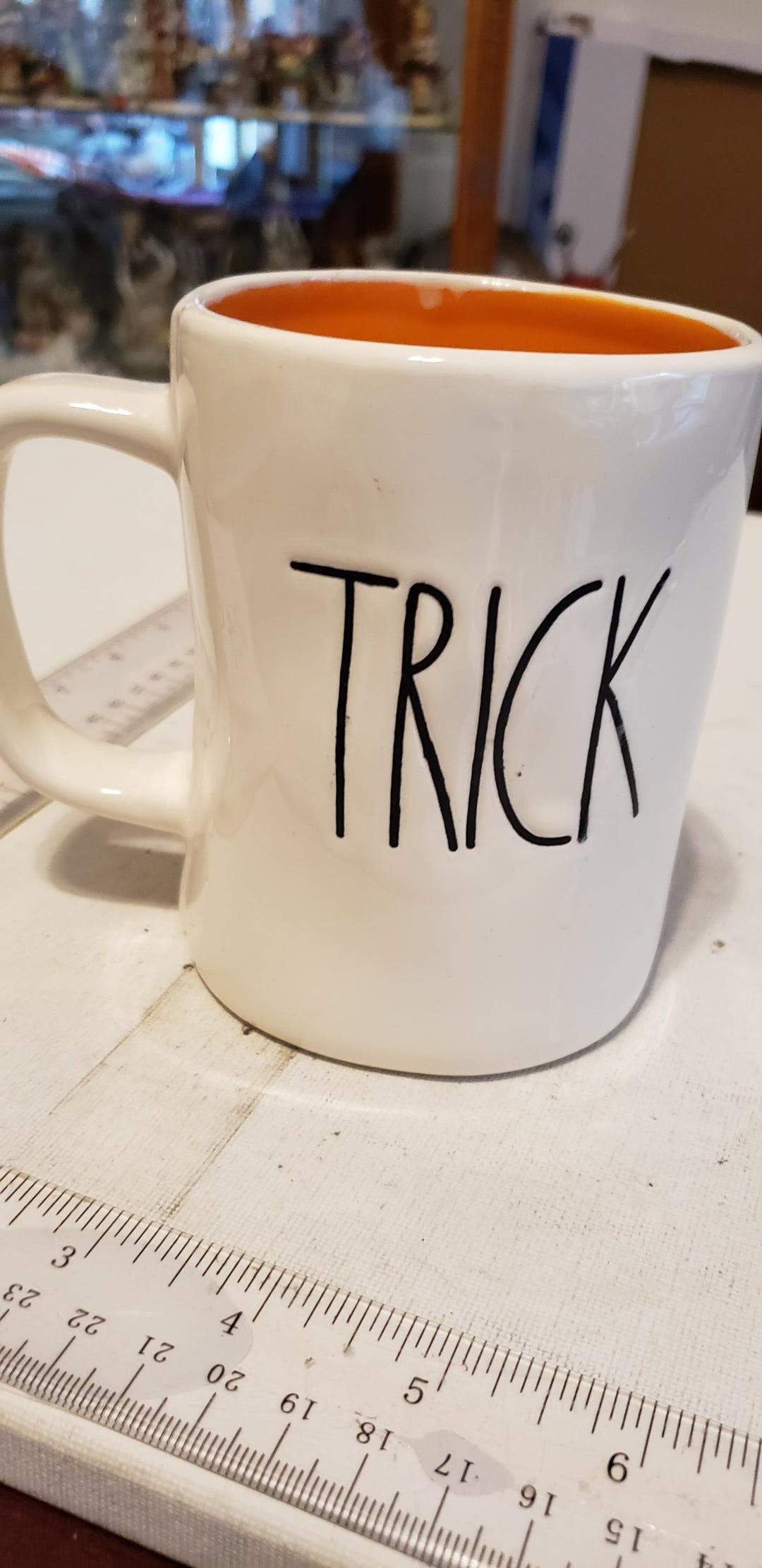 Rae Dunn Trick or Treat Coffee Mug Excellent Condition - Etsy