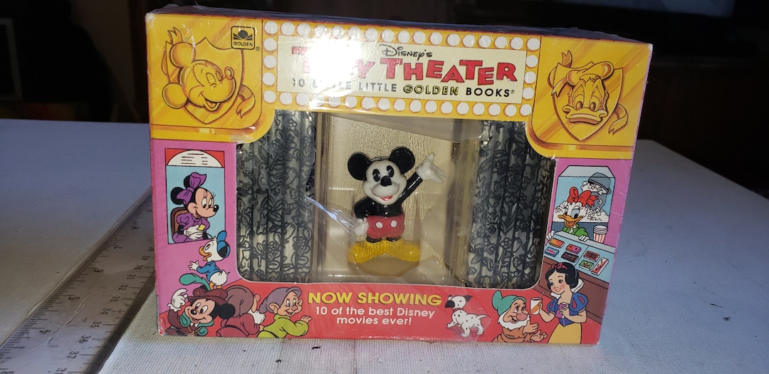 Disney Tiny Theater Mini Golden Books Excellent Condition - Etsy