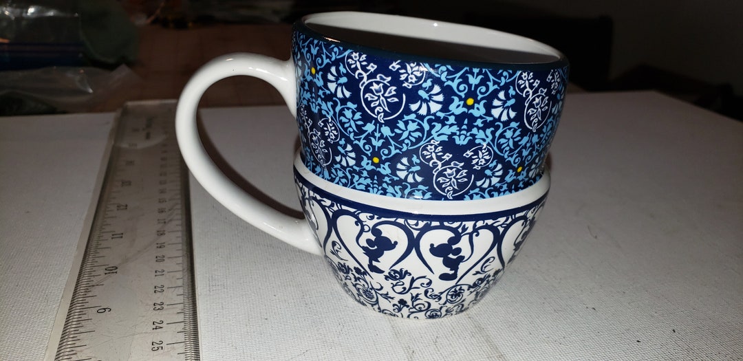 Disney Mickey Mouse Stacked Look Cup Excellent Condition - Etsy