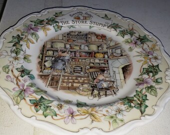 Brambly Hedge the Store Stump, Royal Doulton Collectors Plate 1984 ...