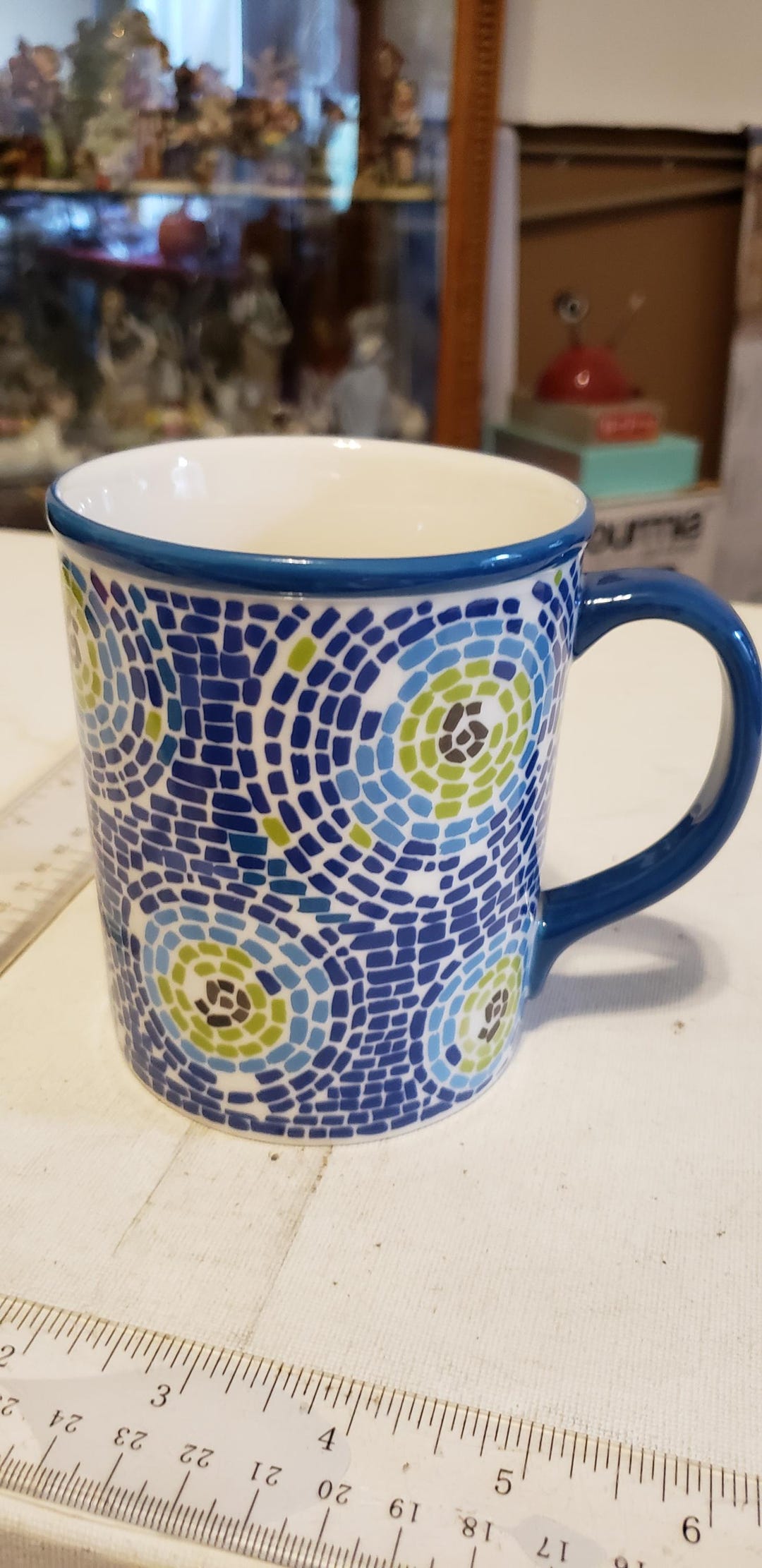 Starbucks Mosaic Tile Coffee Mug Excellent Condition - Etsy