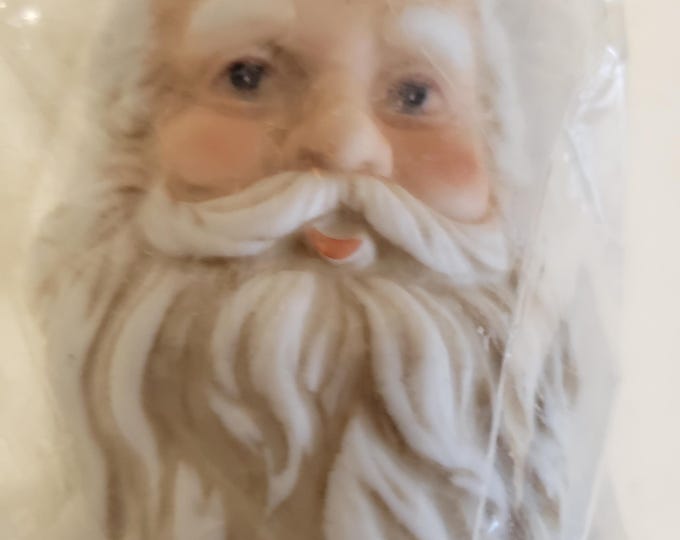 Porcelain Santa Head and Arms for Doll Making Excellent Condition - Etsy