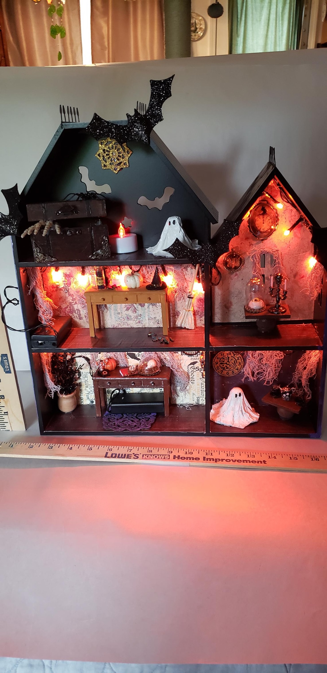 Spooky Halloween Haunted House Spooky Rooms Excellent Condition One of ...