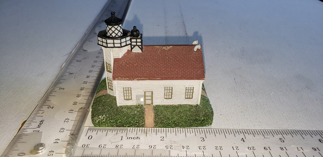 Lefton Lighthouse Figurine Point Cabrillo Excellent Condition - Etsy