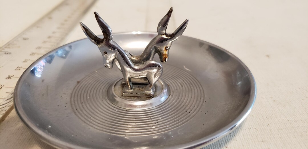 Vintage Hamilton Pincherette Donkey Ash Tray Chrome Excellent Condition ...