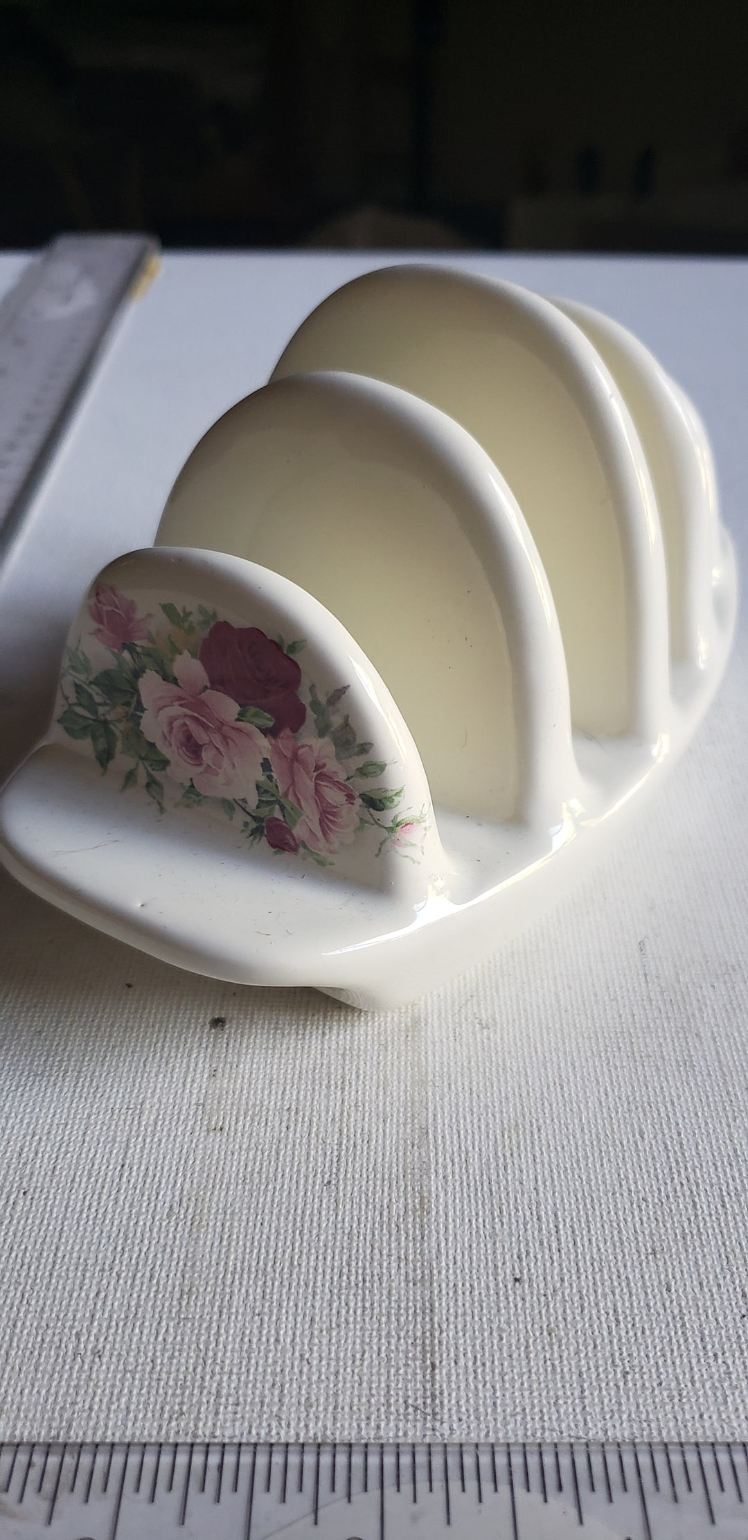 Royal Caledonia England Ceramic Toast Holder Excellent Condition - Etsy