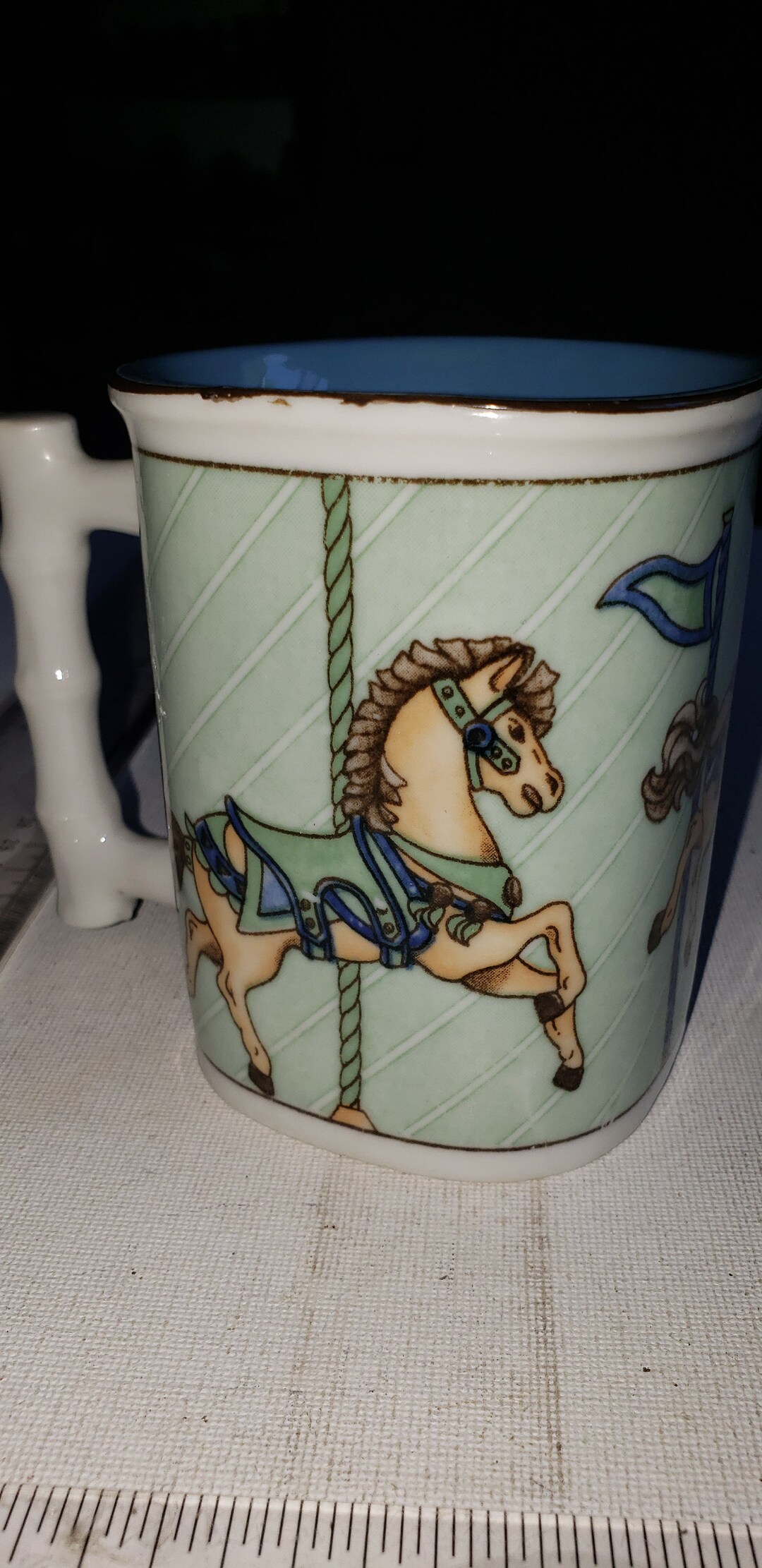 Coffee Mug Takahashi Carousel Horse Excellent Condition - Etsy