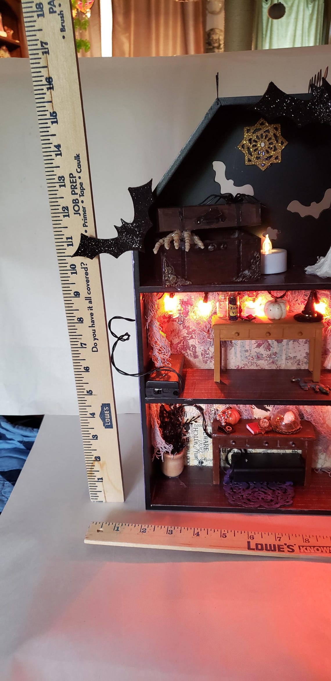 Spooky Halloween Haunted House Spooky Rooms Excellent Condition One of ...