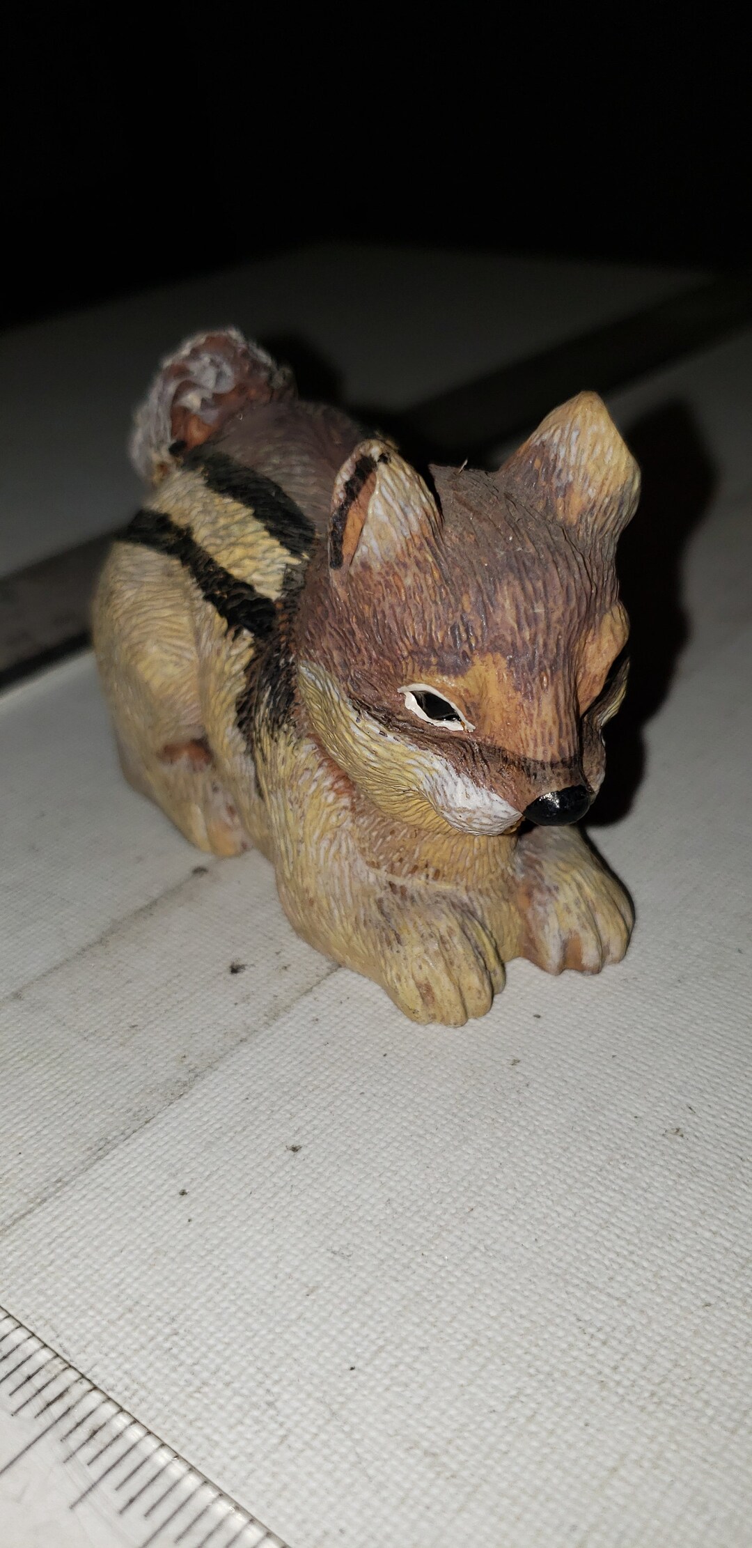 Outdoor Chipmunk Figurine Resin Excellent Condition - Etsy