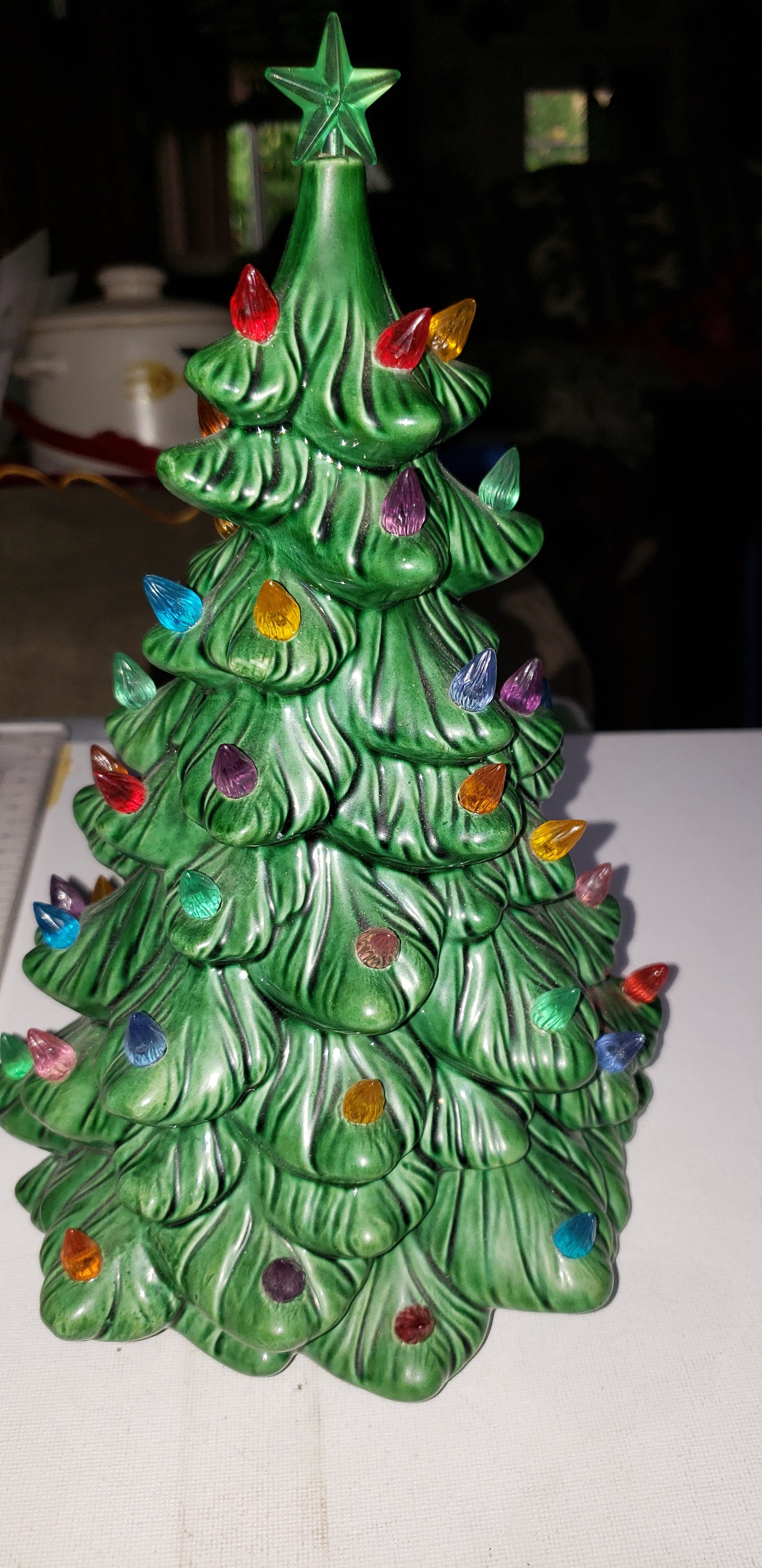 Vintage Holland Mold Ceramic Christmas Tree No Base No Light - Etsy