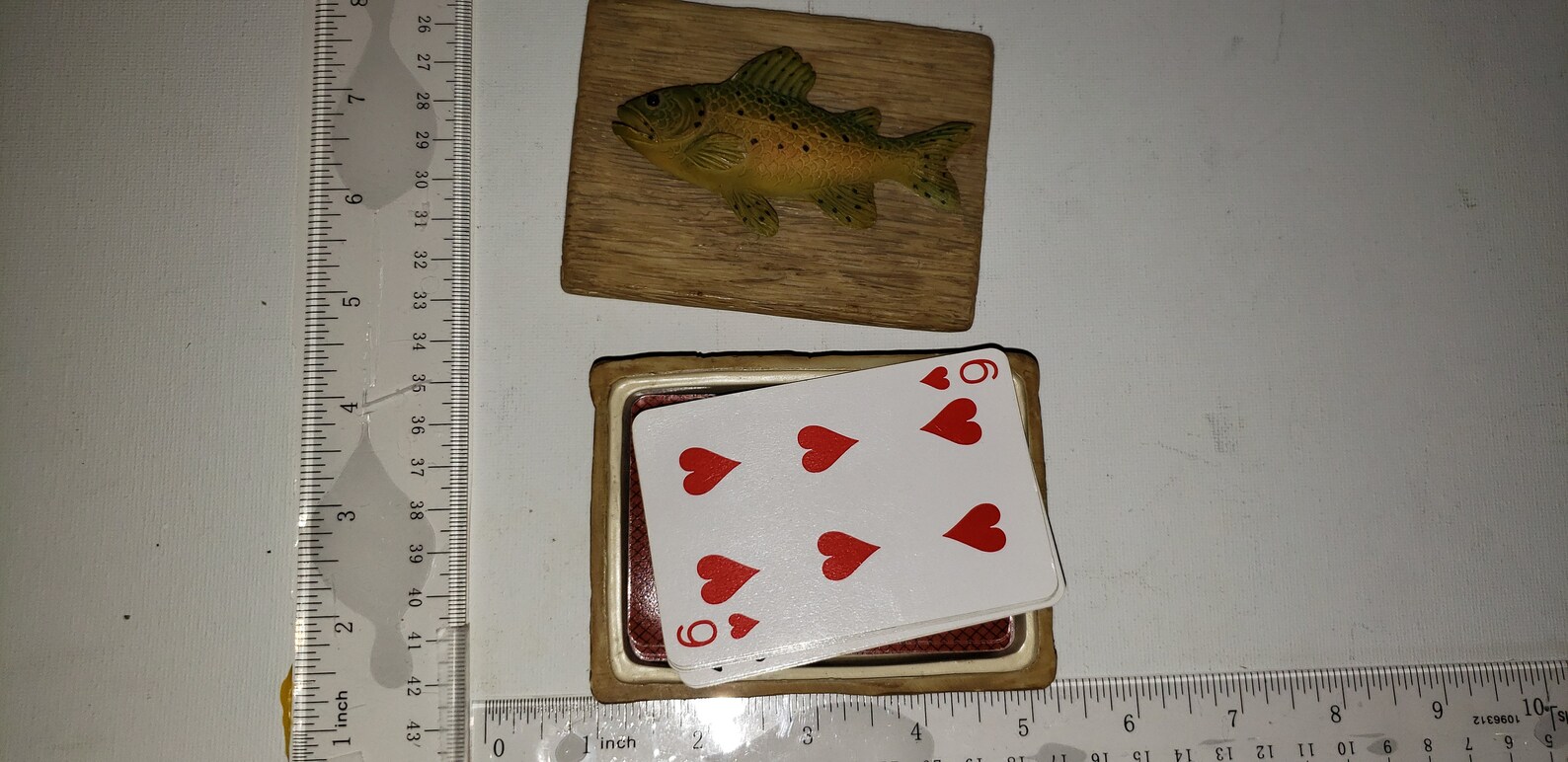 Playing Card Box With Fish and Fish Playing Cards Excellent - Etsy
