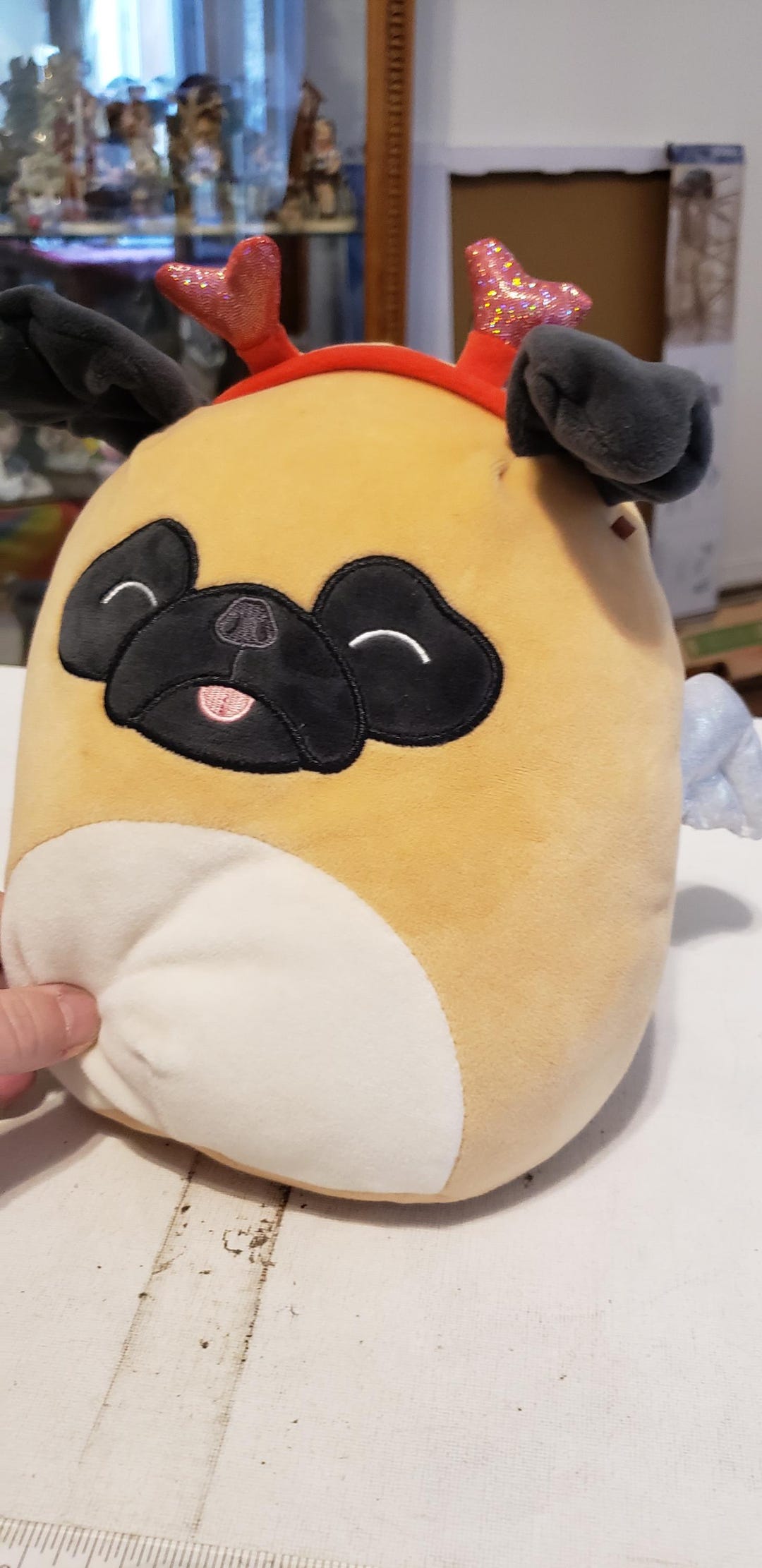 Sam the Pug Squishmallow Plush Toy Excellent Condition - Etsy