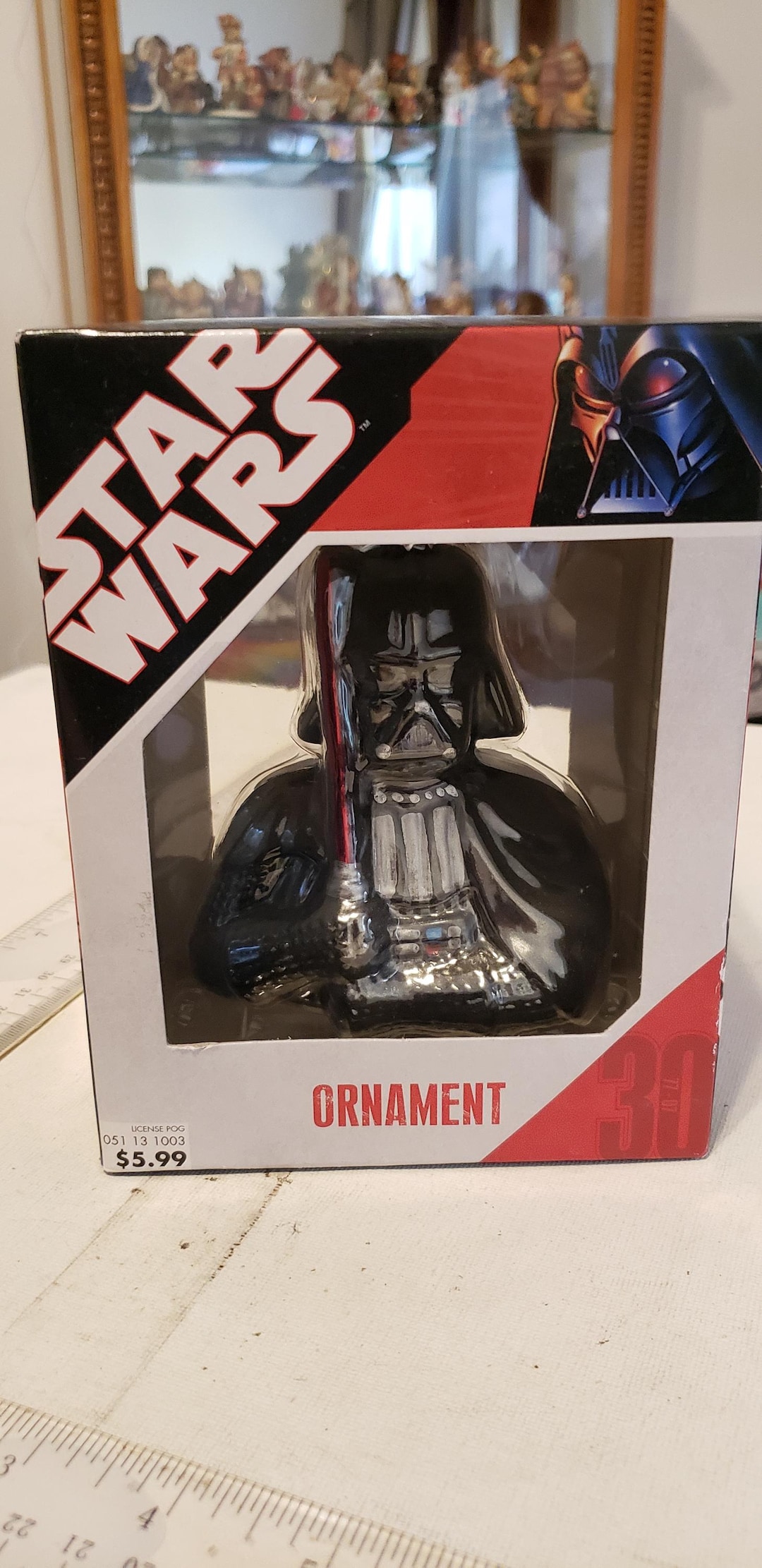 Star Wars Darth Vader Christmas Ornament in Original Box Excellent ...