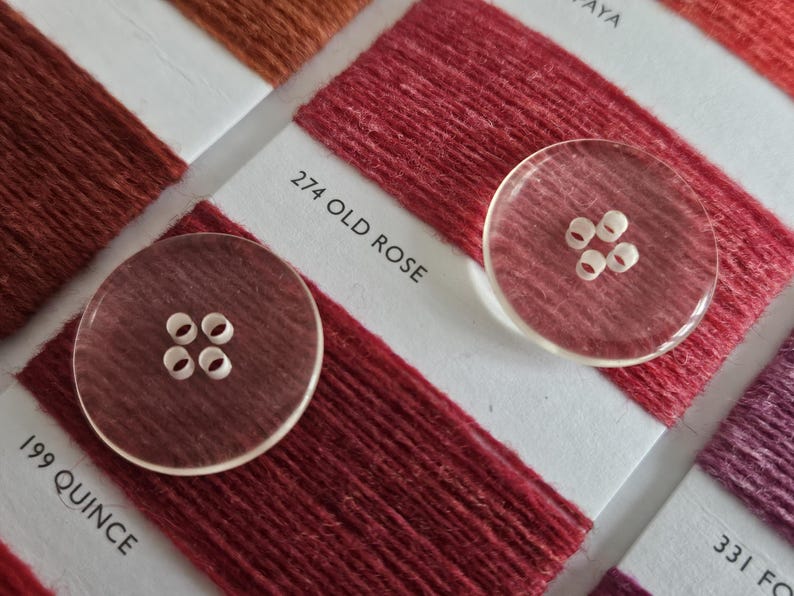 22.4mm Clear Jigger Buttons 7/8" Duvet Cover & Cushion Classic - Etsy