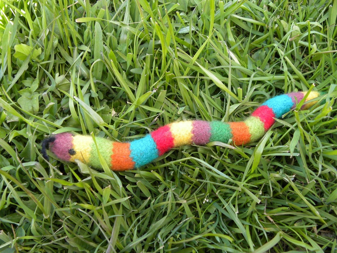 Felted Wool Snake Pattern-downloadable File - Etsy UK
