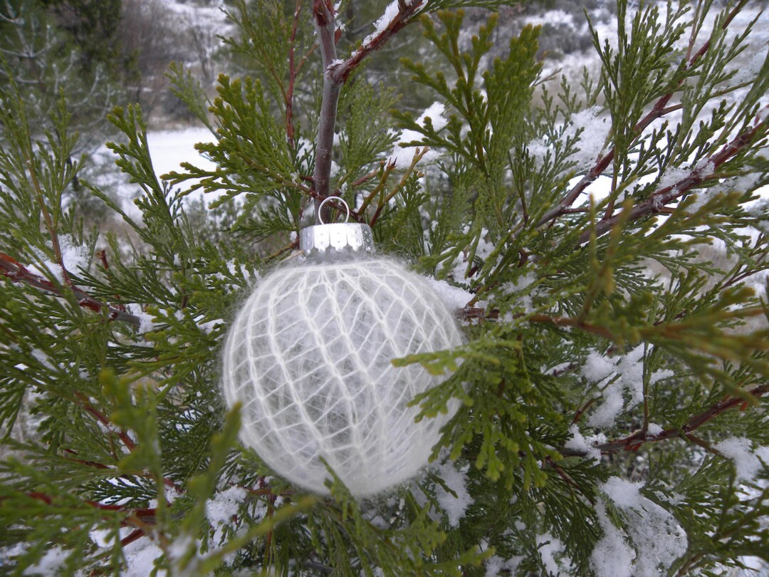 Lace Christmas Ornament Knitting PATTERN, Beautiful, Quick Knit Gift ...