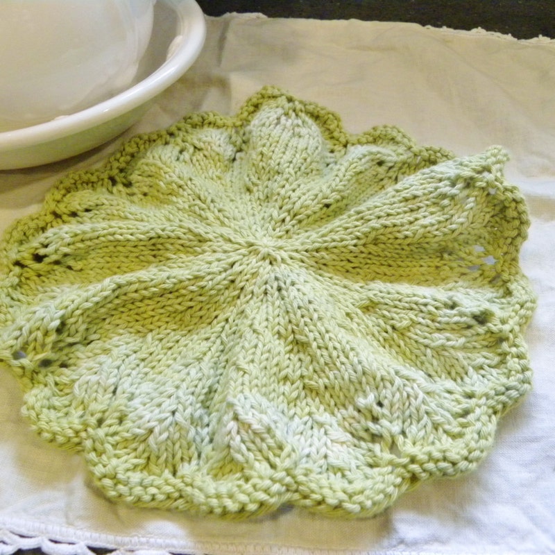 Knitted Doily - Etsy