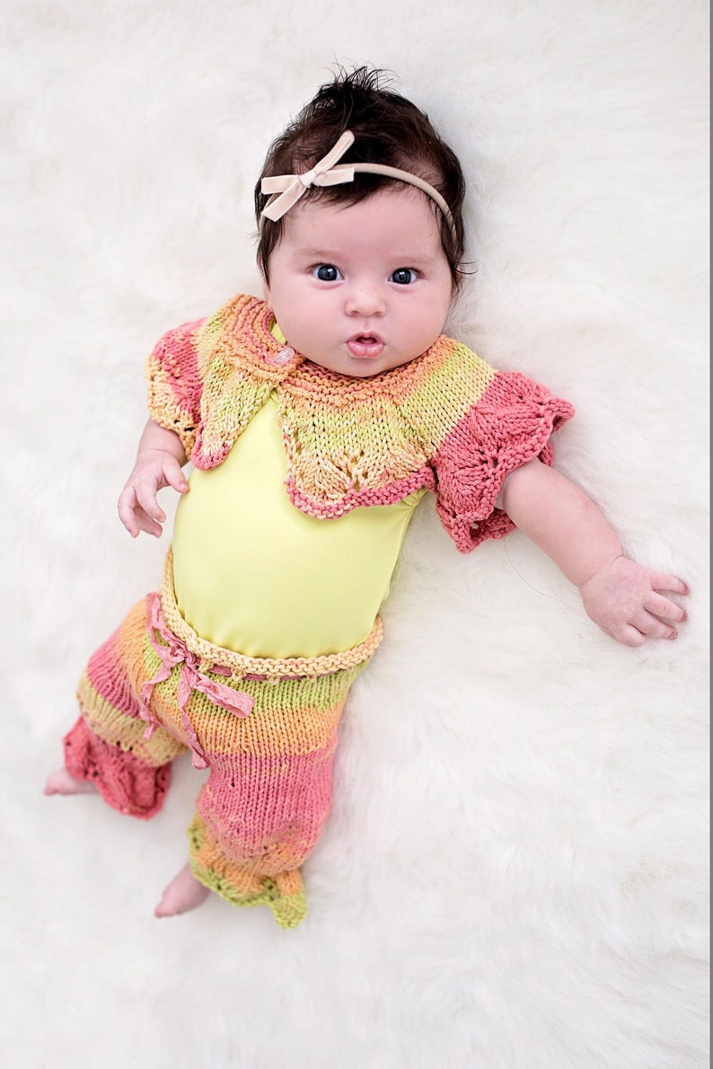 Baby Shrug PATTERN, the Gracie Shrug, Newborn up to 12 Months Sizes ...
