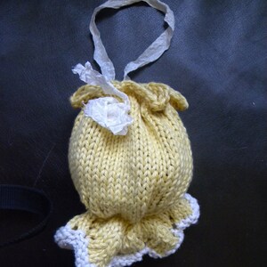 Victorian Bag KNITTING PATTERN, Knit Purse, Small Bags, Lace, Lacy, Old ...