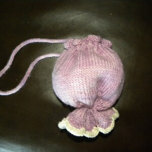 Victorian Bag KNITTING PATTERN, Knit Purse, Small Bags, Lace, Lacy, Old ...