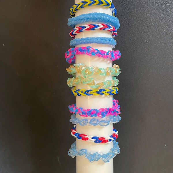 Rubberband Bracelets - Etsy