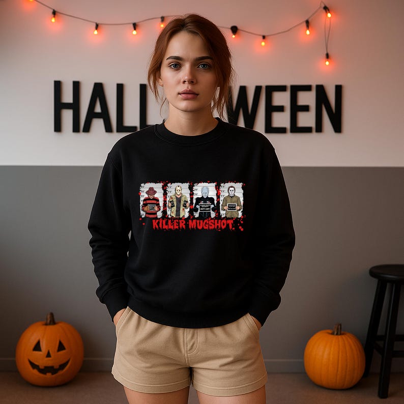 Killer Mugshot PNG | Halloween Horror Clipart | Digital Download for ...