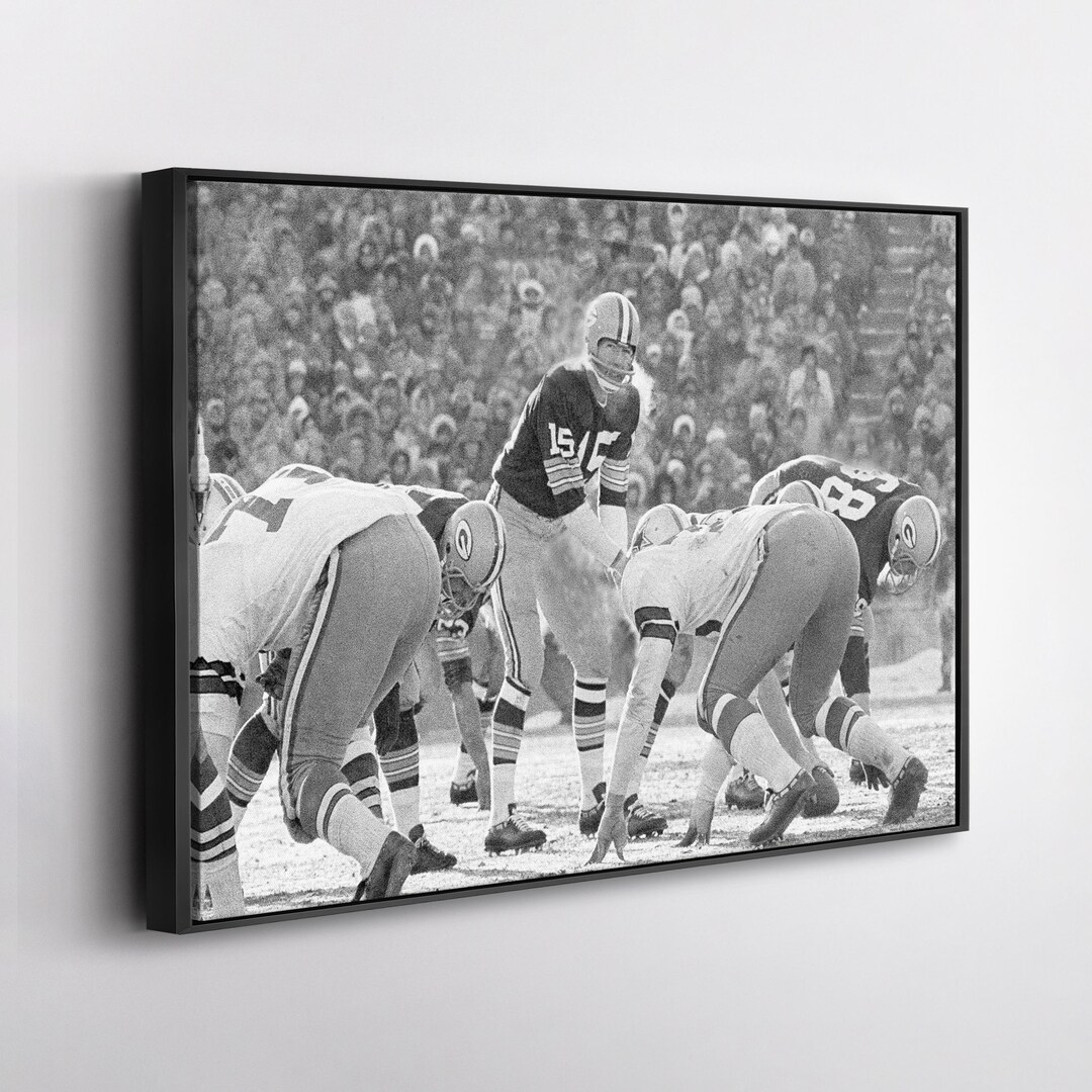The Ice Bowl Packers Vs. Cowboys Canvas Wall Art Home Decor Framed ...
