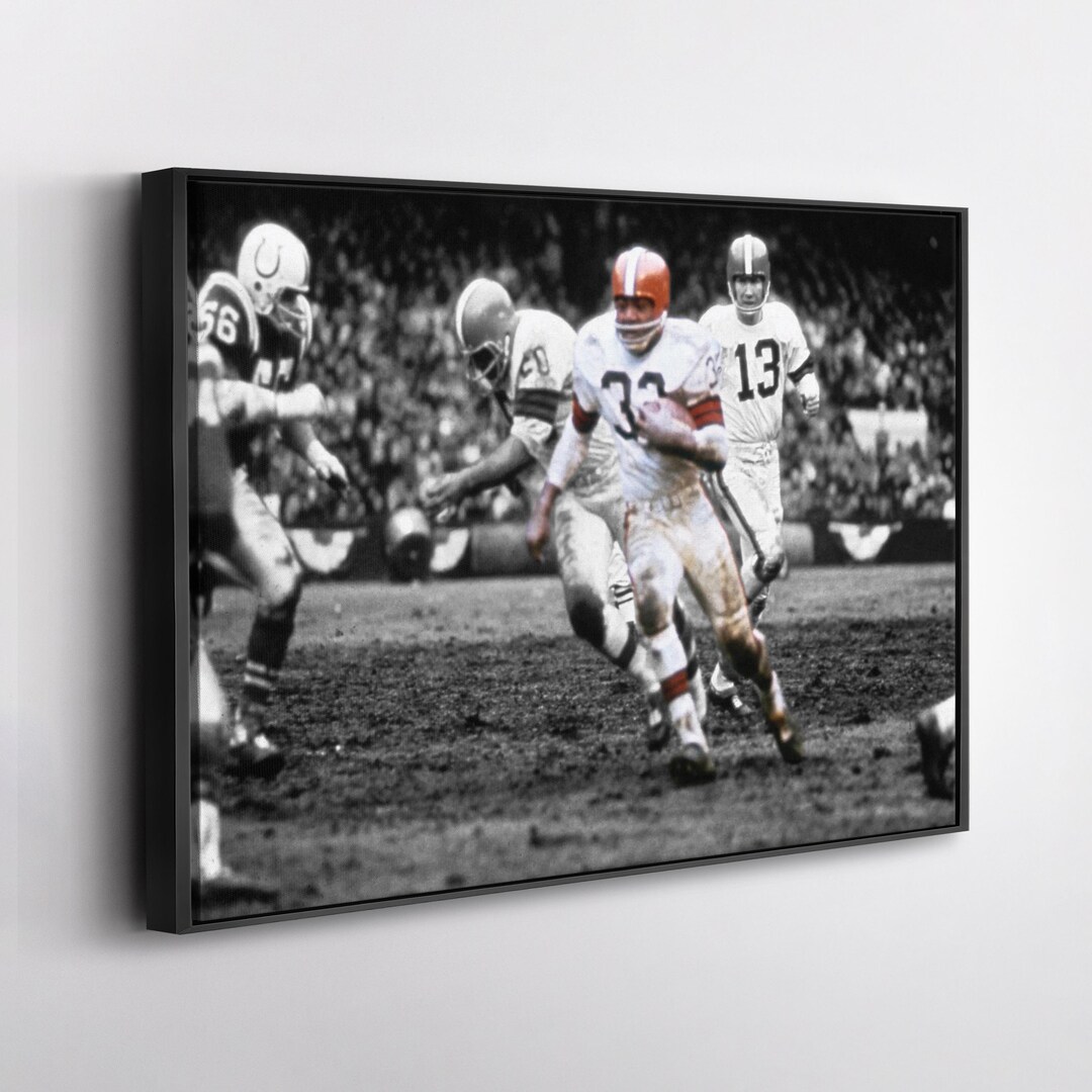 1964 NFL Championship Cleveland Browns Canvas Wall Art Home Decor ...