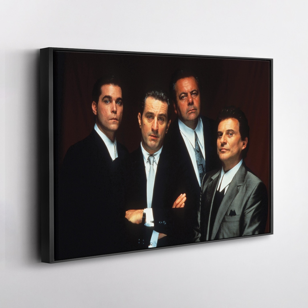 Goodfellas Poster Movie Canvas Wall Art Home Decor Framed Poster Print ...